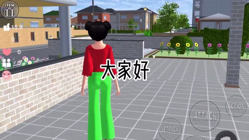 #樱校 #樱花校园模拟器 我来布置徒弟作业了￼