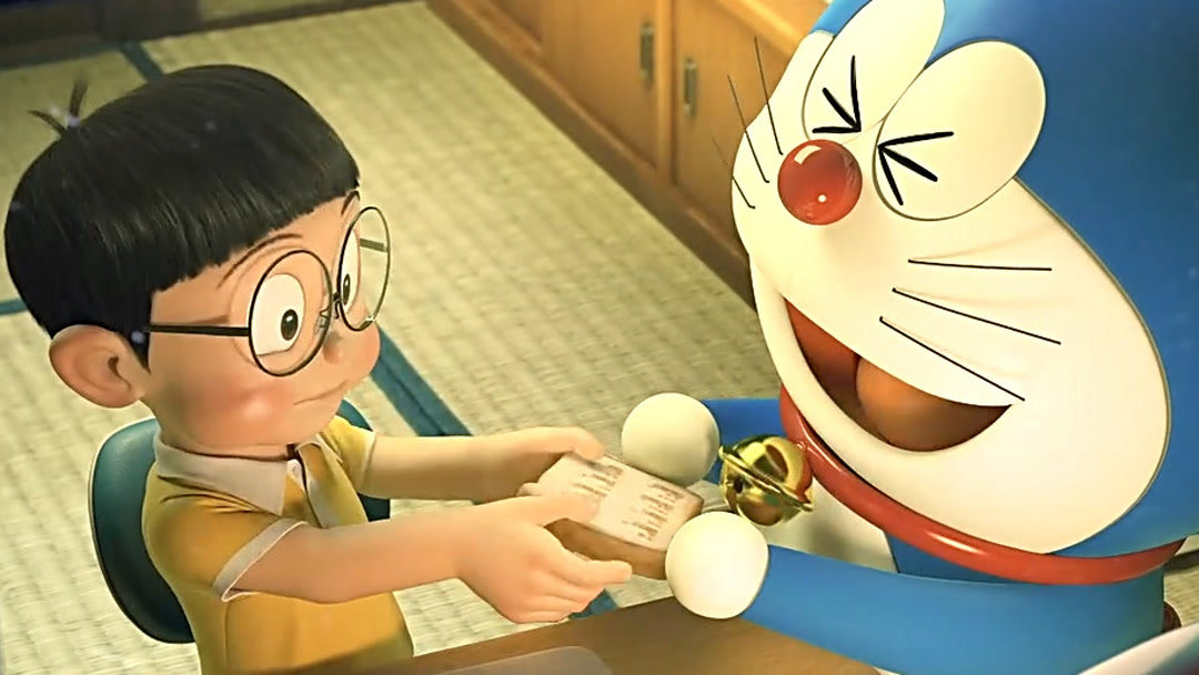 哆啦A梦:伴我同行(片段)吃了这个面包,考试都不用愁