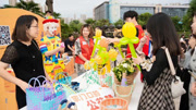 武汉东西湖常青花园举办仲夏夜音乐市集