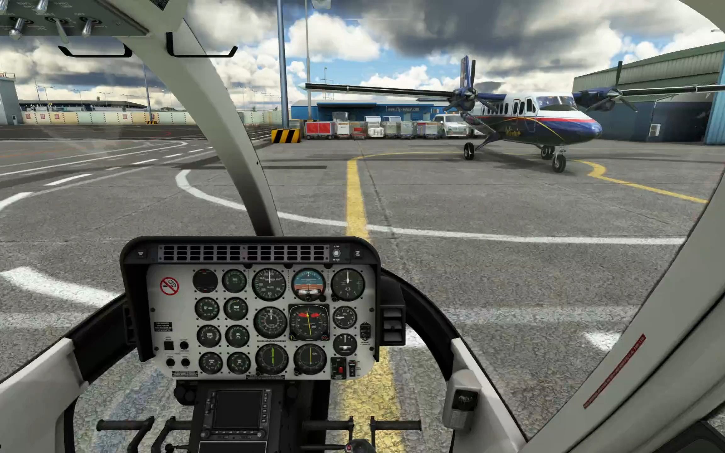 【微软模拟飞行2020】贝尔407直升机快速启动教程