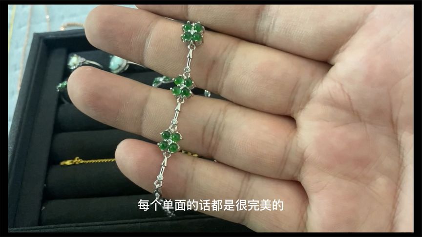 玻璃种翡翠戒指才500元!老板给老三留了一些货,有几个真挺不错