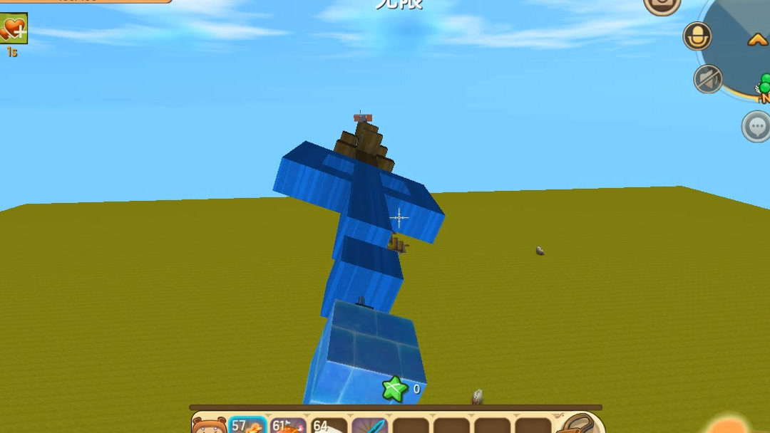 迷你世界:无人能过的跑酷,半仙一命通关,作者“我不要面子吗”