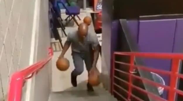 楼梯训练法,提升运球整体水平!