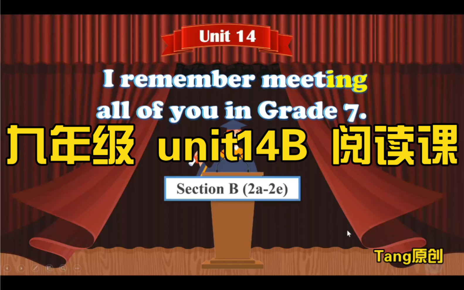 九年级unit14B阅读课课件