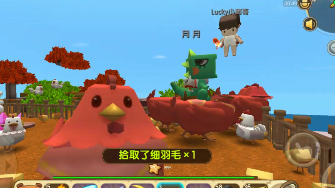 迷你世界 飞鸡泛滥啦!再不驯化就全飞走啦 冒险游戏