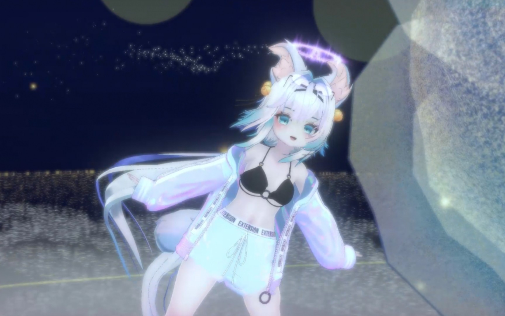 小龙胆公开模型展示【VRChat】【MMD】【还是你的笑容最可爱】