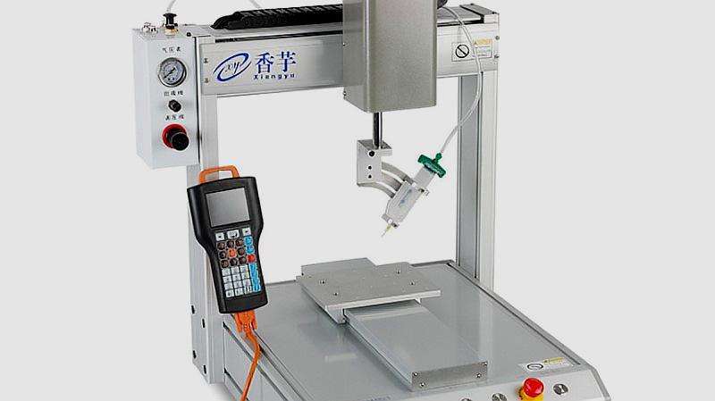 压力桶y轴旋转点胶机