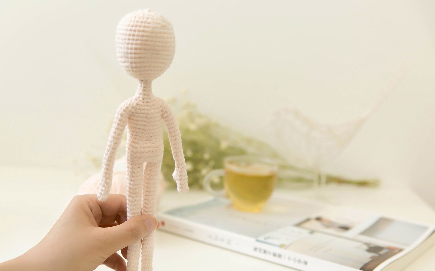 【A432】趣织社_钩针女款玩偶通用版素体_教程