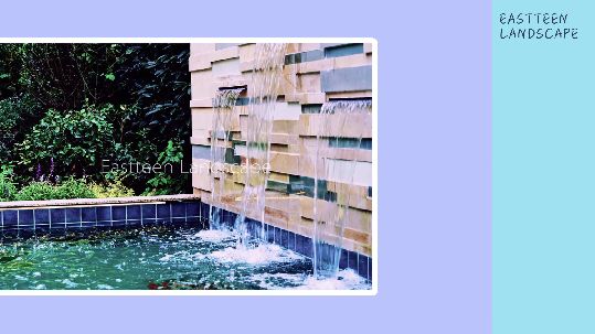 花园中水景的设计细节分析