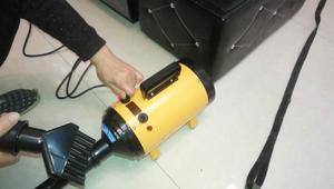 金毛胖墩儿和胖妞:吹水机的拆箱试机过程实录