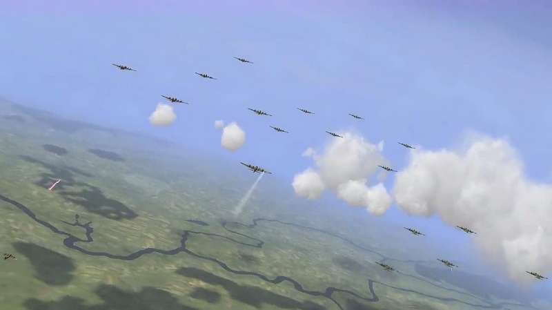 模拟二战时期的空战 对B-17的枪击你有什么看法