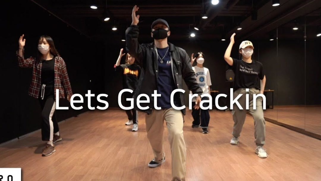 【街舞,真帅气】 Lets Get Cracking poppin music BeeYeong 编舞 ...