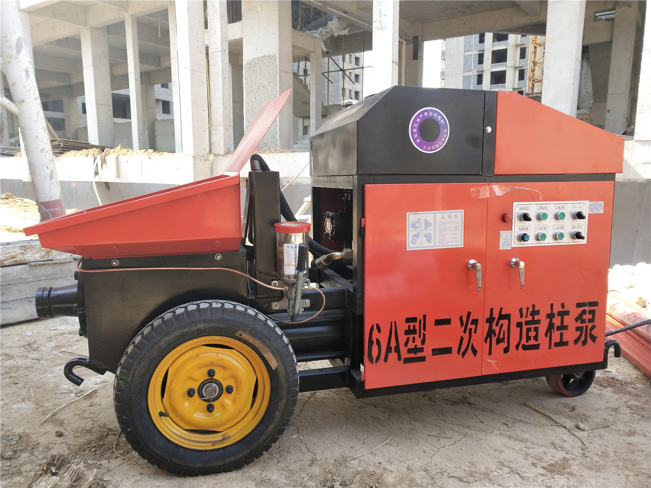 河南二次构造柱浇筑泵的销售地址