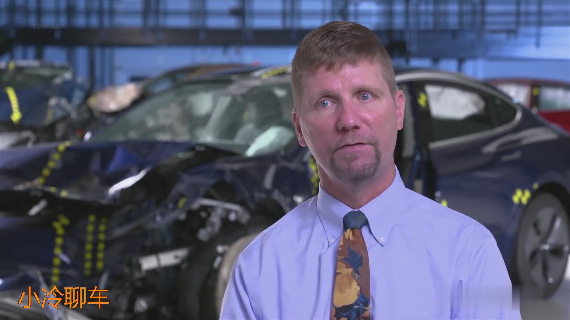 奥迪e-tron碰撞测试展示,你认为这个成绩合格吗