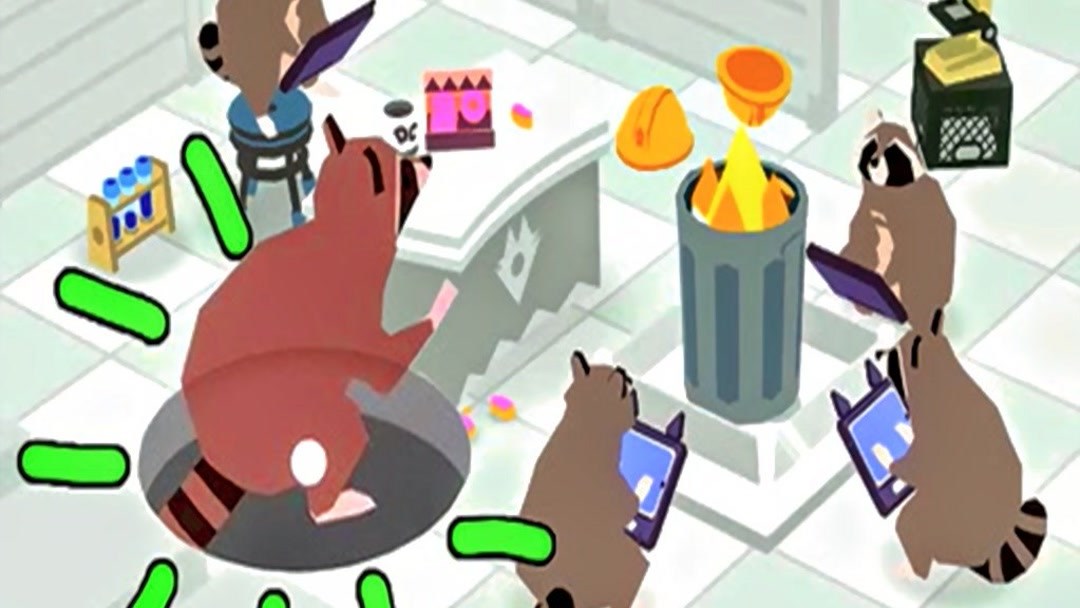 黑洞模拟器:科学巨洞入侵浣熊生物实验室游戏