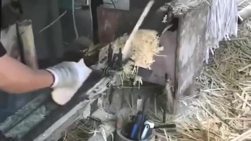 一次性筷子制作过程好快,但市面上还是供不应求,看完不知道你有何...