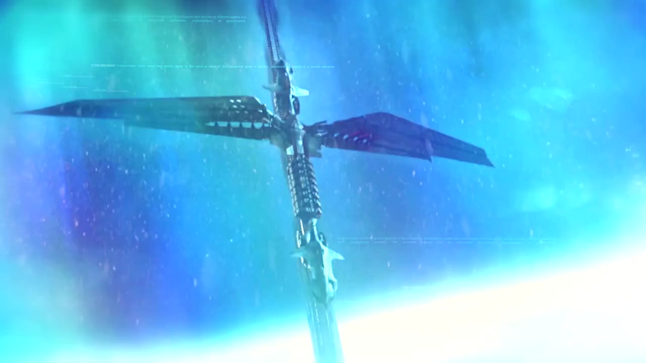 科幻网络安全片头动画AE模板