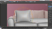 3Dmax沙发建模