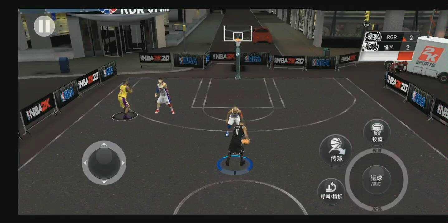 NBA2K20如何进行简单的空接