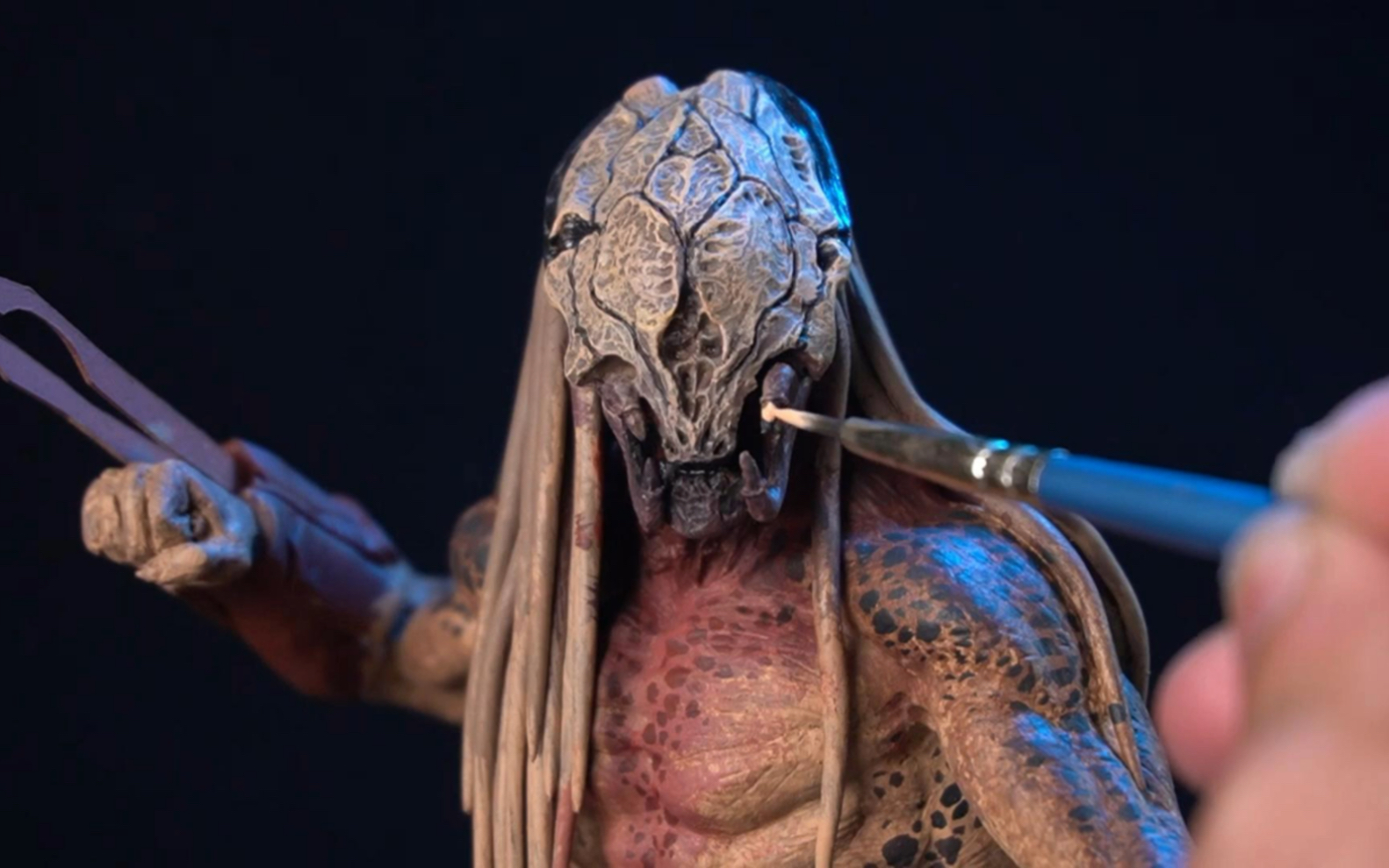 手办模型:铁血战士2018-终极捕食者