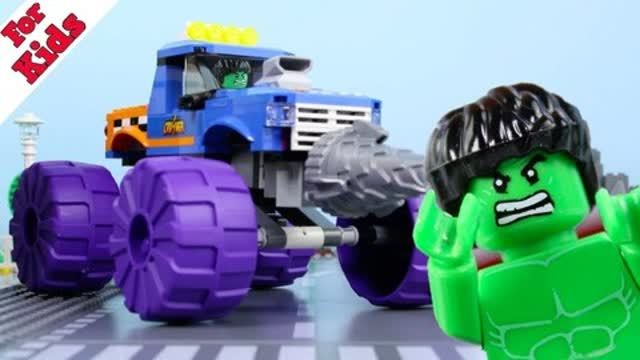 乐高动画:乐高实验超级英雄卡车