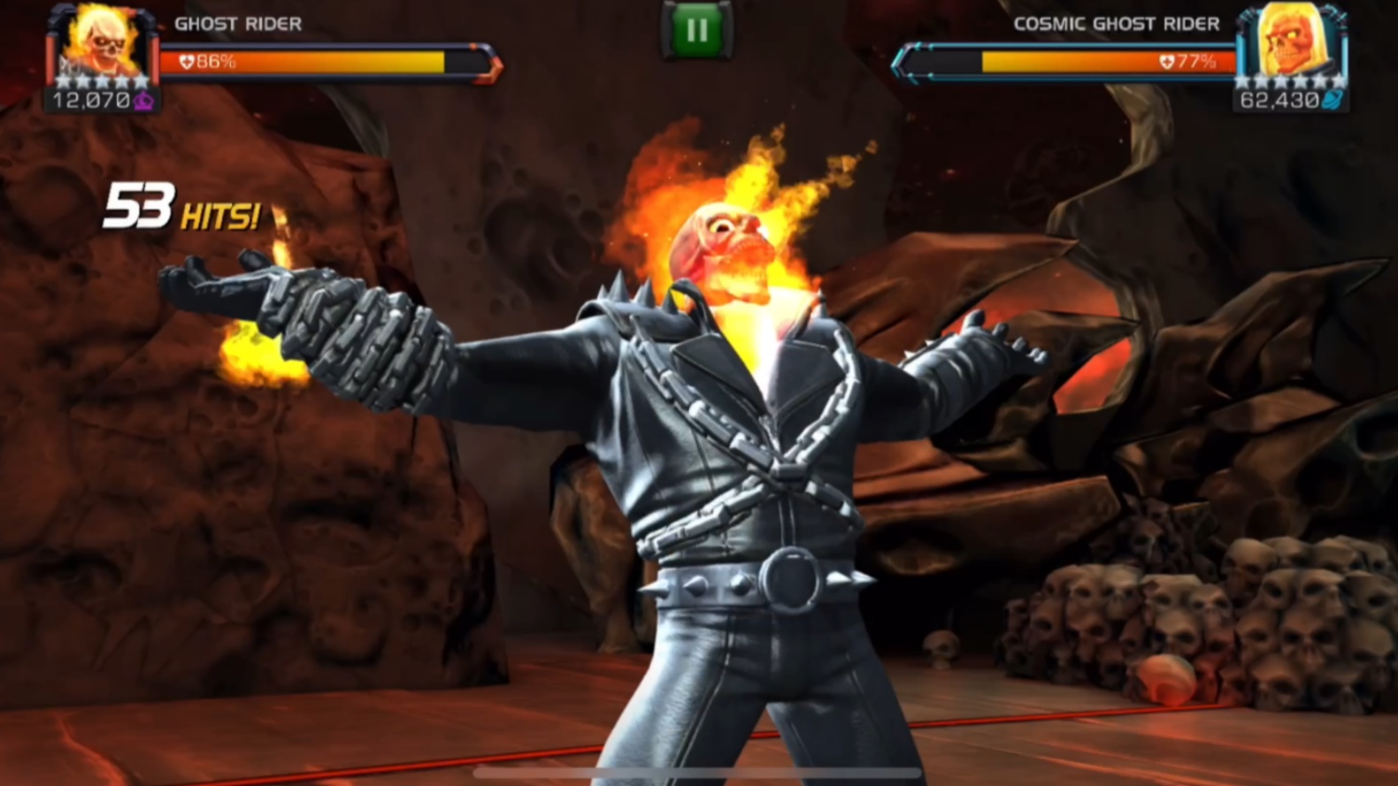 ...斩首行动】骑士月副本初试 boss宇宙恶灵骑士 #漫威超级争霸战mcoc