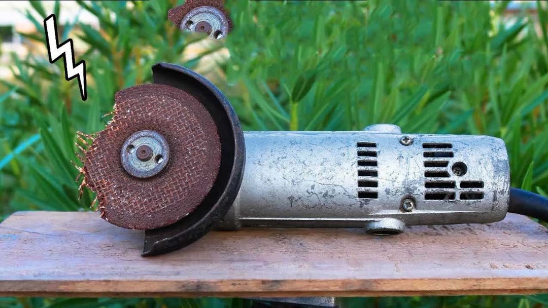 报废的角磨机没人要?看大叔如何将它修复,成品比新的都好用
