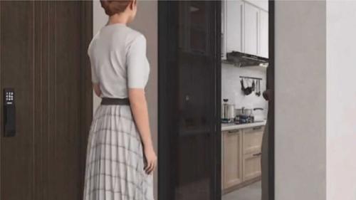 小户型厨房还在用推拉门?试试这样装饰