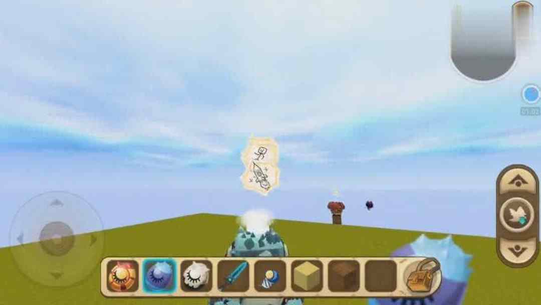 迷你世界·外星人表情包制作教程,抓100只萌眼铛铛合成各种表情