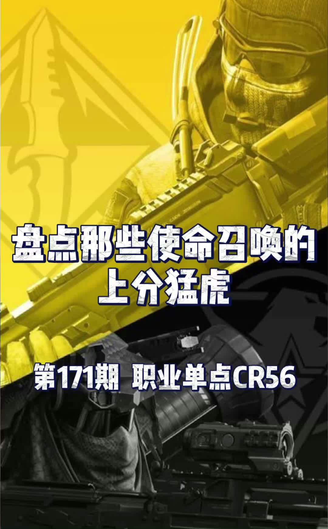 CR56最强职业配装使命召唤手游nn加速器