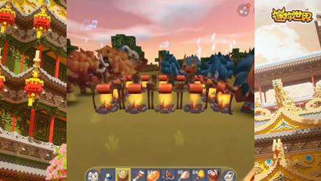 迷你世界搞笑:迷你世界小技巧,如何驯服野人