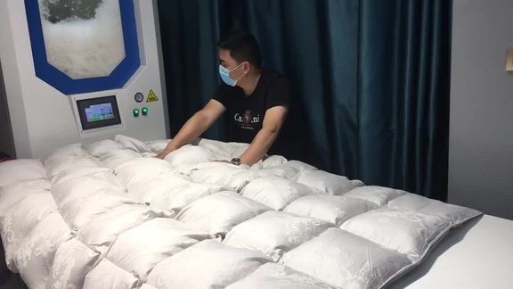 #羽绒被 #95白鹅绒 #床上用品
