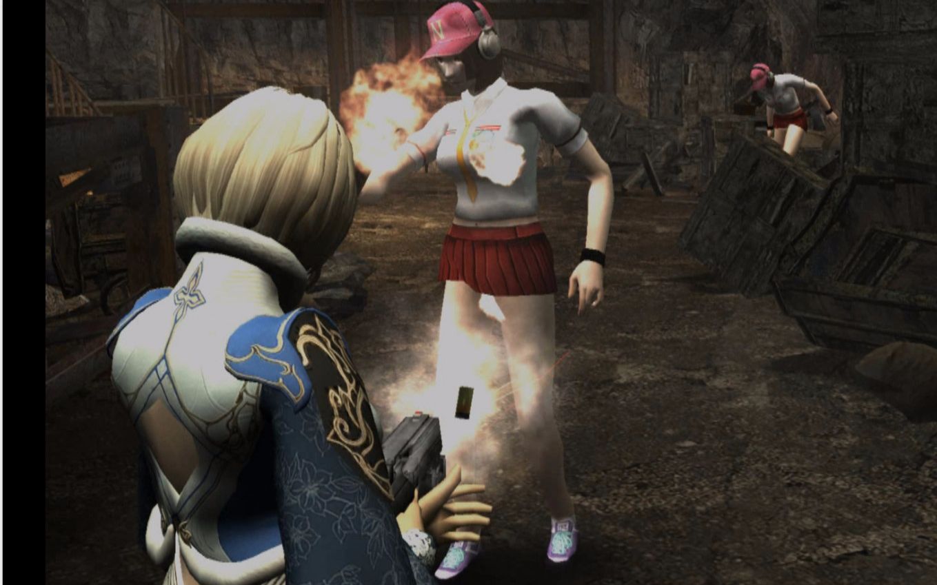 生化危机4HD重制版逆战美女真真 白mod