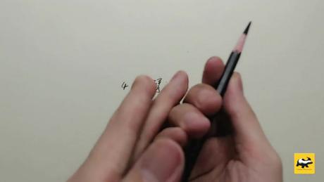 素描握笔排线之运臂法