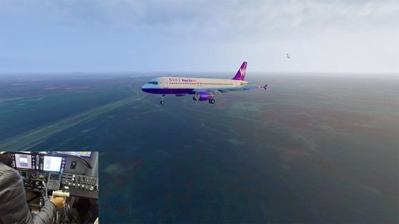 模拟飞行:空客320降落武汉天河,老翻车名号又被我重新找回了
