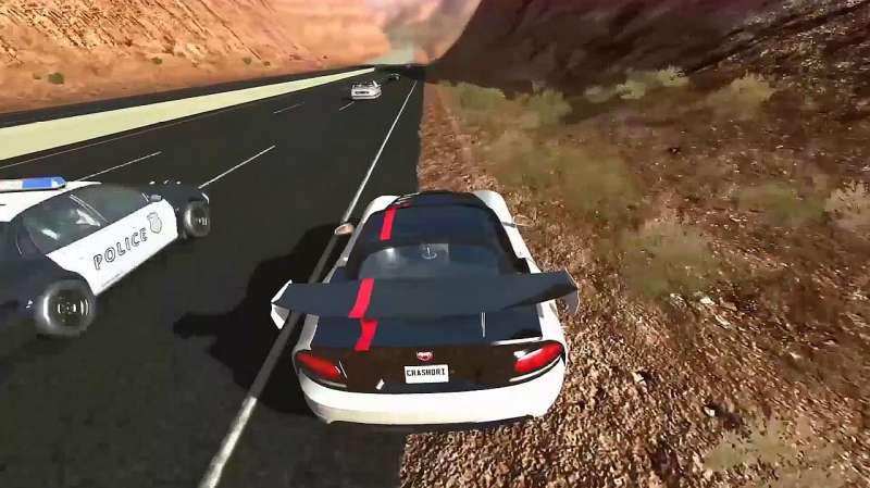 车祸模拟器:开车把汽车尾翼撞掉了,他是怎么做到的?