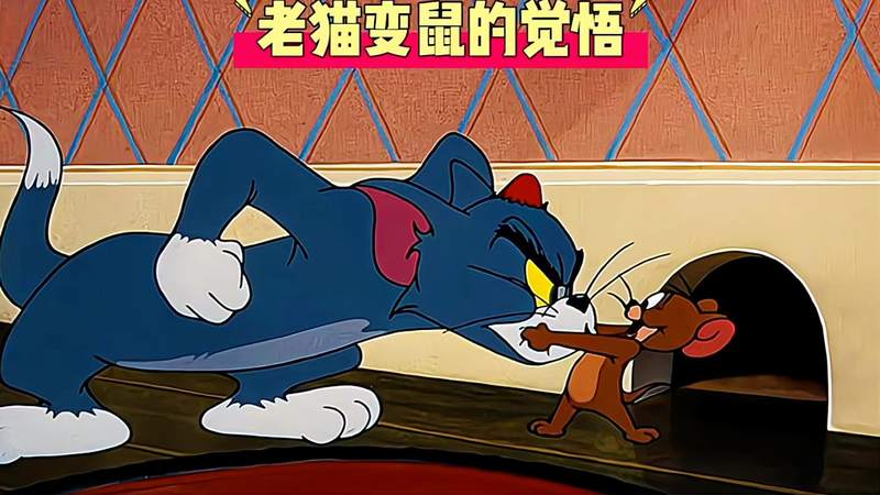 老猫身为一只老鼠的觉悟有多高?怀旧动画 脑洞大开 猫和老鼠