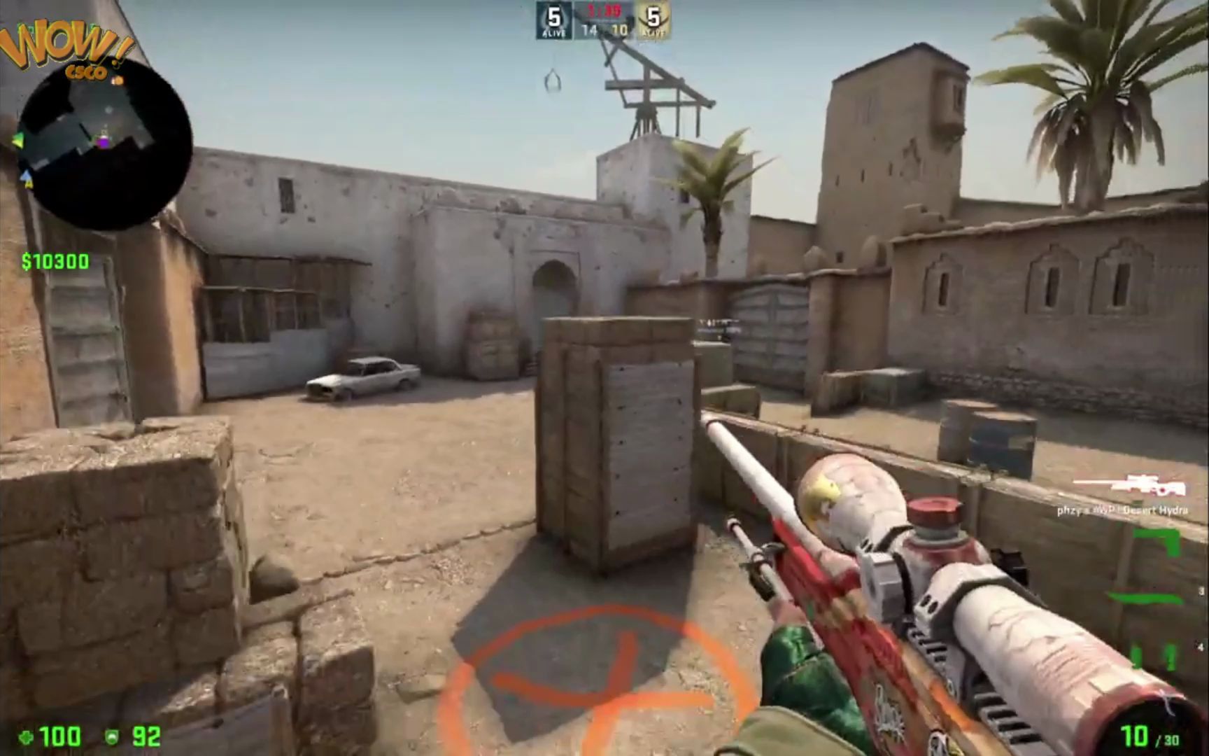 【CSGO】瞬狙宗师教你如何让卡点狙击!