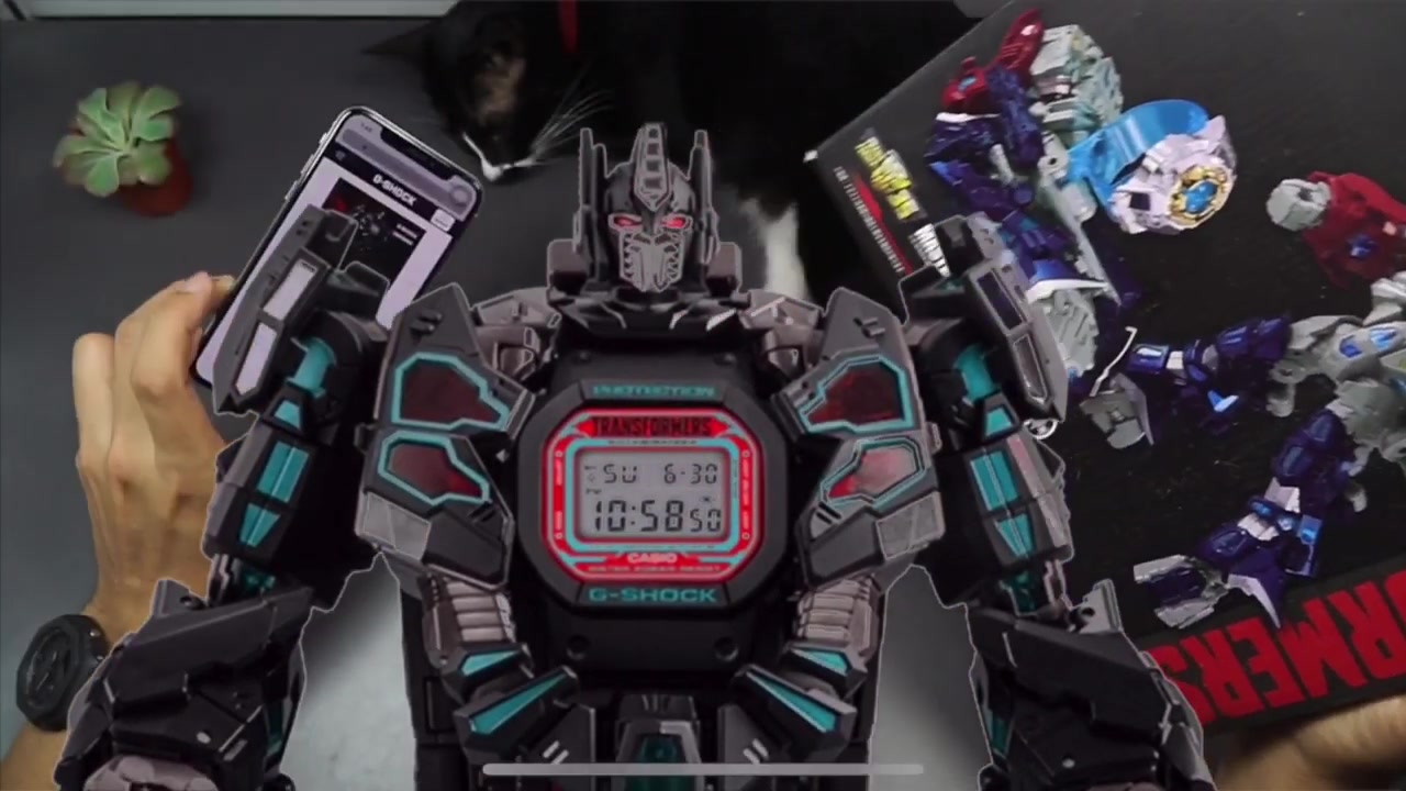 2019年12月新发布的卡西欧G-Shock手表,变形金刚款 想法和第一印象