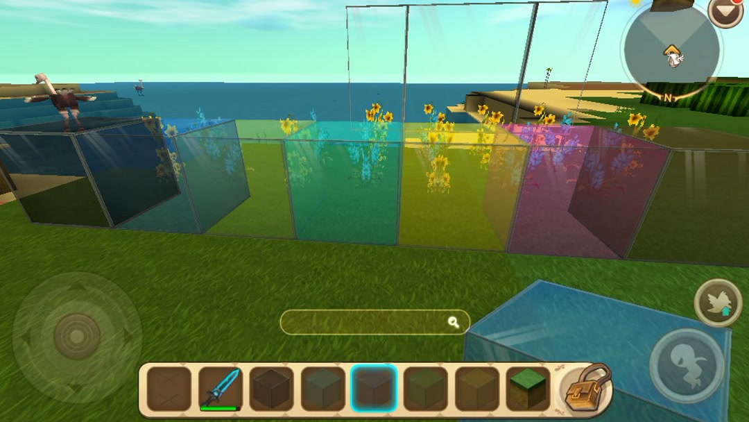 [MC天天哥]迷你世界学习制作玻璃