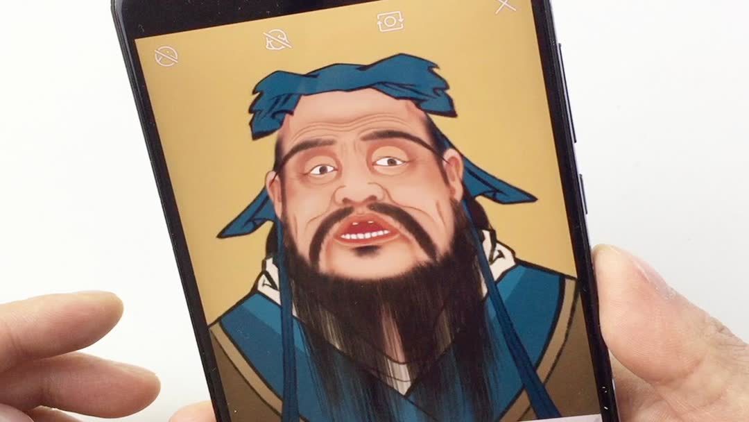 教你手机打开AR功能,自制AR表情,小伙伴们都在玩!