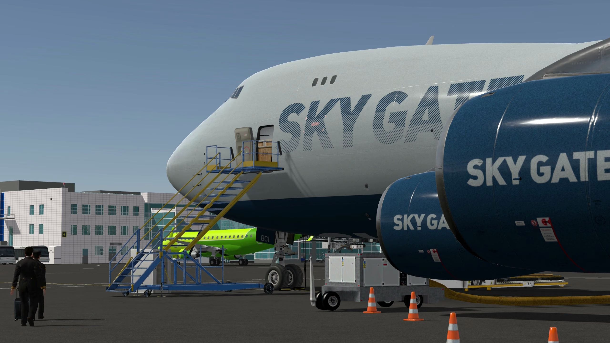 Prepar3D v5 真实云 | PMDG747 货机飞行实录 trueSKY