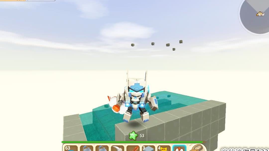 迷你世界:一个方块生存04期,石块也得买?半仙直接造个刷石机