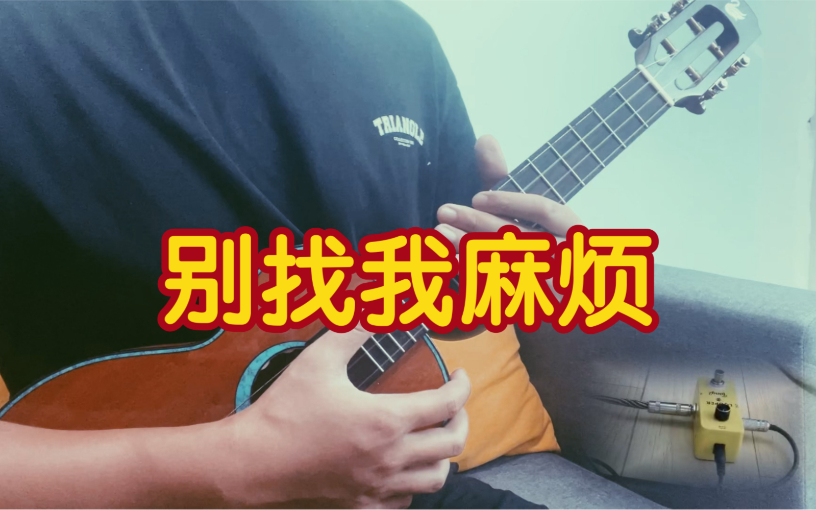 用loop效果器弹奏《别找我麻烦》