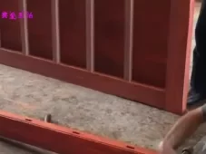 从家具厂定做的实木门,现场看制作过程后悔了