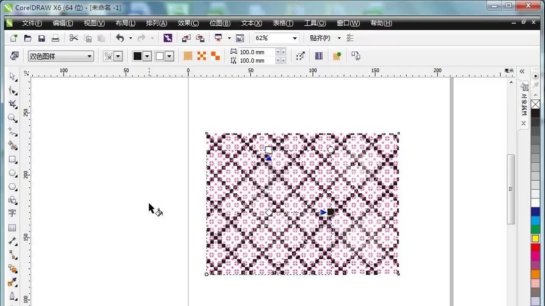CDR填充放曲线与交互式填充工具
