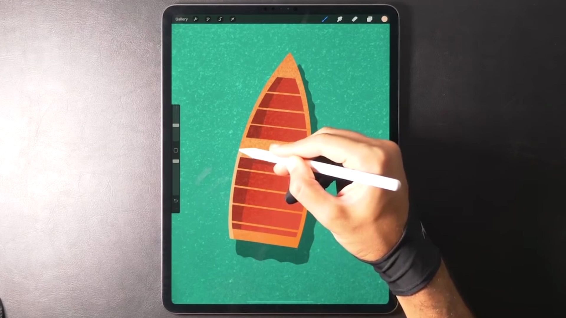 ipad pro 插画过程,看大神绘画过程像是变了魔法!