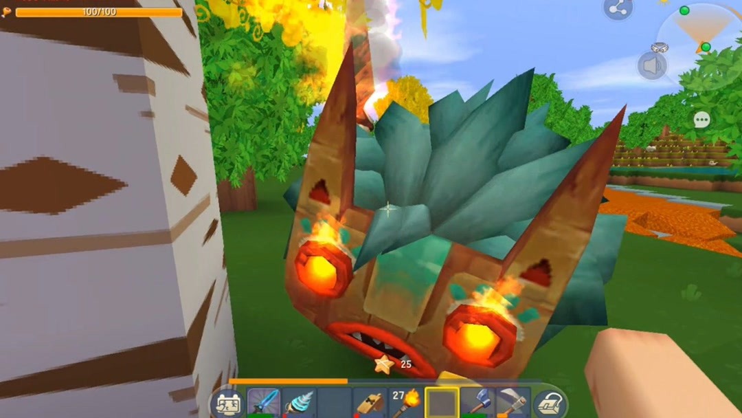 二狗子迷你世界:兄弟先后被2个怪物追,还有怪物要毁掉房子