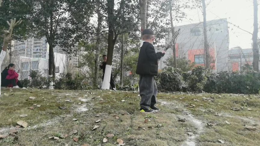 #孩子的快乐很简单 #真人cs #户外活动