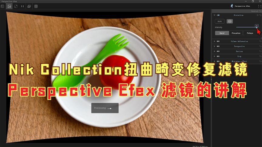 Nik Collection扭曲畸变修复滤镜,Perspective Efex 滤镜的讲解
